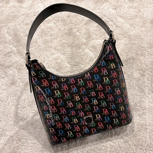 Dooney & Bourke | Bags | Dooney Bourke Db75 Multi Hobo | Poshmark